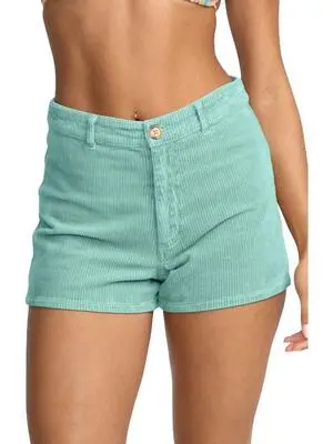 BILLABONG Free Fall Corduroy Shorts - Misty Blue