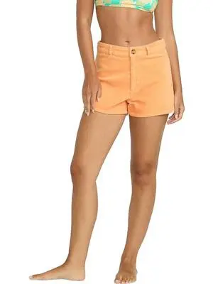 BILLABONG Billabong Free Fall Corduroy Shorts Tangy Peach