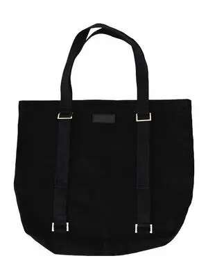 Gigi Pip Canvas Hat Tote - Black
