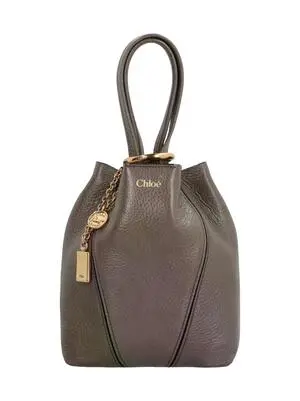 Chloé Small Spin Tote Bag - Brown