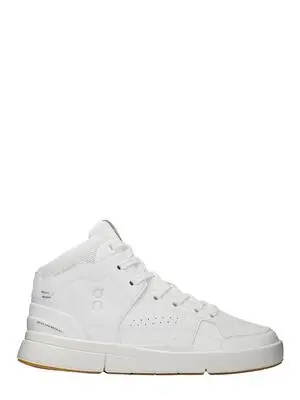 On The Roger Clubhouse Mid Sneakers - White/feather