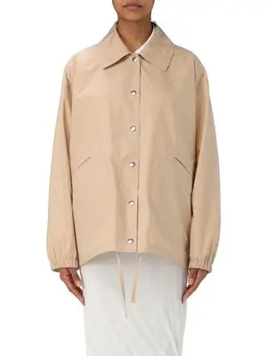JIL SANDER Jacket With Logo Detail - Beige