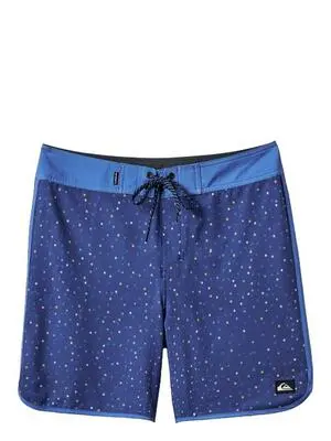 Quiksilver Surfsilk Scallop Board Shorts - American Navy