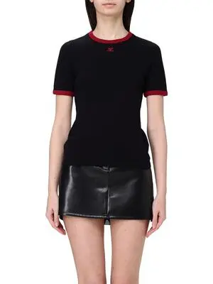COURREGES Courrèges T-Shirt Black 1