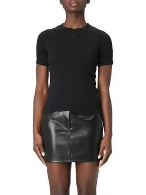 COURREGES Courrèges T-Shirt Black