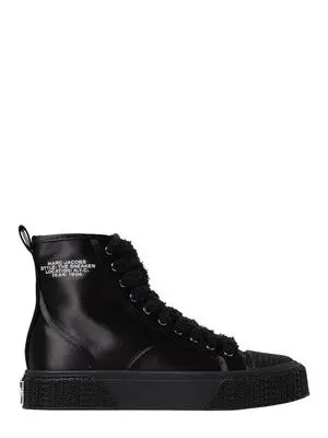 Marc Jacobs High Top Sneakers - Black