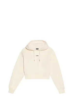 Jacquemus Le Hoodie Gros Grain - Cream