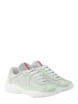 Prada Prada America's Cup Fabric Sneakers Dew