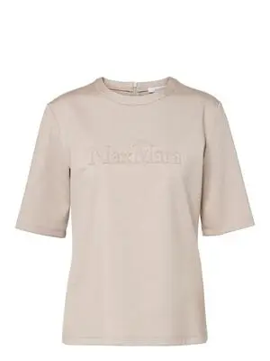 Max Mara Peter Logo T-shirt - Beige