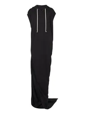 Rick Owens Edfu Cotton Maxi Dress - Black