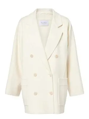 Max Mara Max Mara Orma Double-Breasted Jacket White