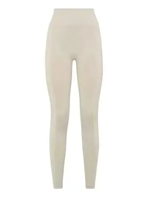 PLEIN SPORT Logo-waistband Performance Leggings - Neutrals