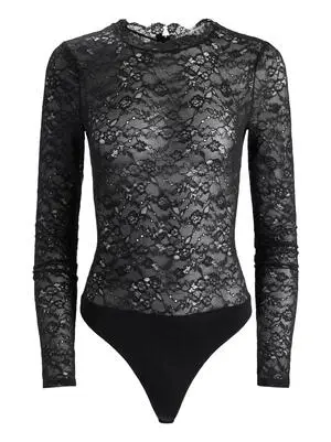 Alice + Olivia Taeyn Bodysuit - Black