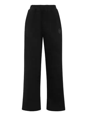 PLEIN SPORT Palazzo Track Pants - Black