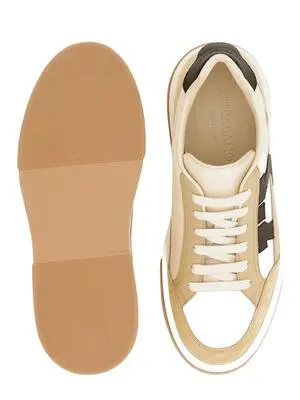 FERRAGAMO Cassina Gancio Sneakers - Stone