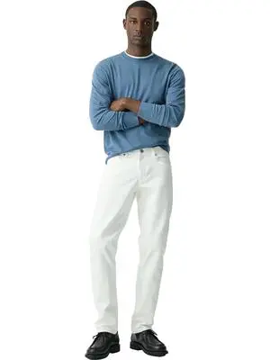 Theory Raffi Slim Leg Jeans - White