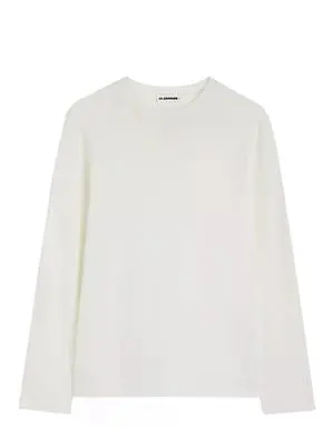 JIL SANDER Crew-neck T-shirt - White