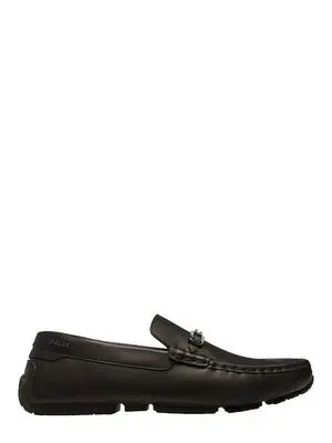 Bally Logo-print Loafers - Black
