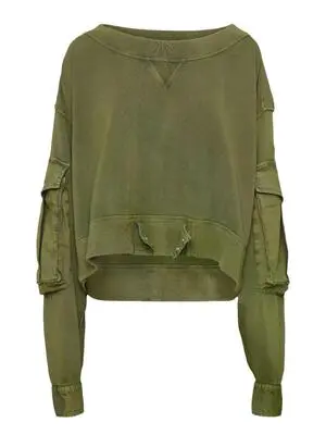 DSQUARED2 DSQUARED2 Distressed Cargo Sweatshirt