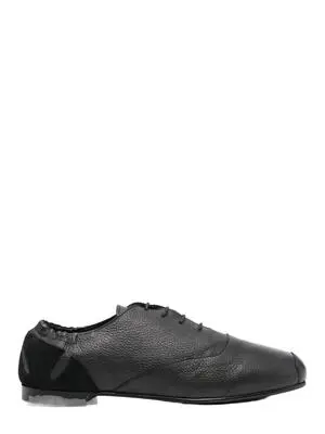 STEFAN COOKE Slashed Dancer Derby Shoes - Black