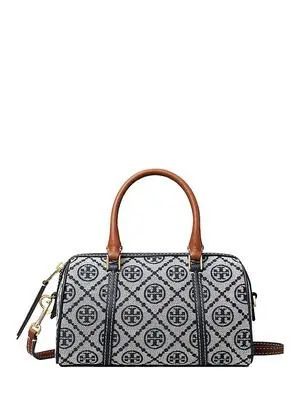 Tory Burch Mini T Monogram Barrel Bag - Navy
