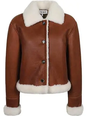 LOEWE Shearling Leather Jacket