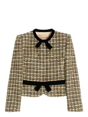 Valentino Garavani Wool Tweed Jacket - Multicolour