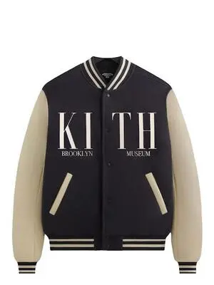 Kith Brooklyn Museum Varsity Jacket - Ink