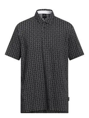 Armani Exchange Polo Shirt Size Cotton - Black