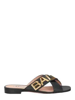 Bally Sandals In Cow Leather - Black