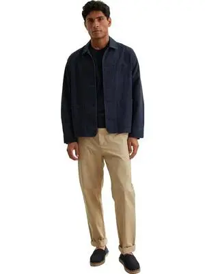 Velvet By Graham & Spencer Cotton Twill Pant - Natural