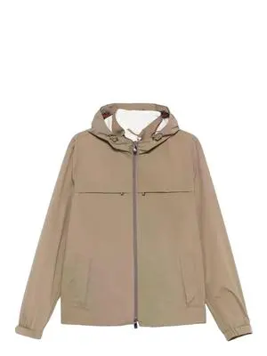 Corneliani Hooded Jacket - Brown