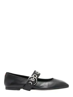 AeydĒ Uma Ballerina Flats - Black