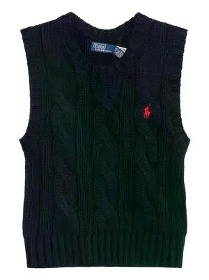 Polo Ralph Lauren Cable-knit Vest - Blue