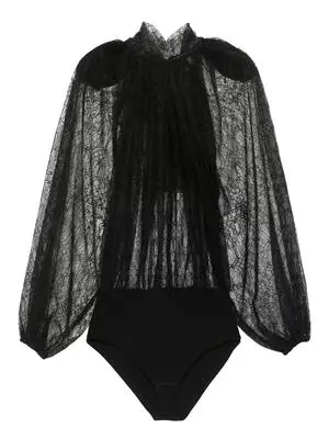 ATU BODY COUTURE Lace Bodysuit - Black