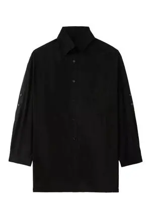 Yohji Yamamoto Single-breasted Shirt - Black