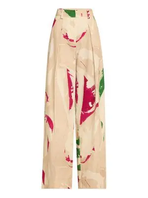 Ulla Johnson Ulla Johnson X Lee Krasner Mitchell Wide-Leg Pants Mitchell Pant