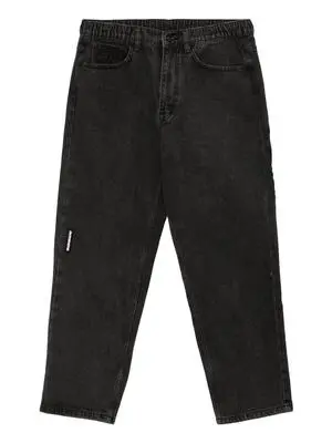 AAPE BY *A BATHING APE® Aapenow Moonface-logo Jeans - Black