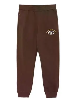 AAPE BY *A BATHING APE® Logo-patch Track Pants - Brown