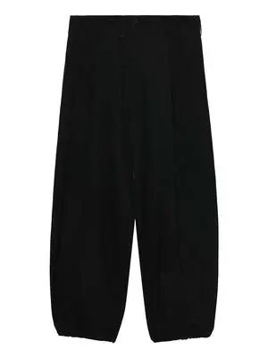 Yohji Yamamoto Wool Trousers - Black