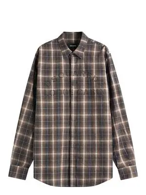 Dsquared2 Printed Shirt - Brown/grey