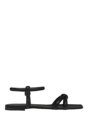 GIANVITO ROSSI Juno 05 Flat Sandal - Black
