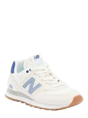 NEW BALANCE 574 Lace-Up Sneakers Linen/indigo