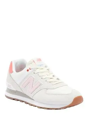 NEW BALANCE 574 Lace-Up Sneakers Reflection/rose Sugar