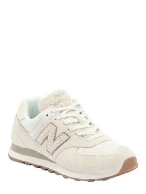 NEW BALANCE 574 Lace-Up Sneakers Sea Salt/sea Salt