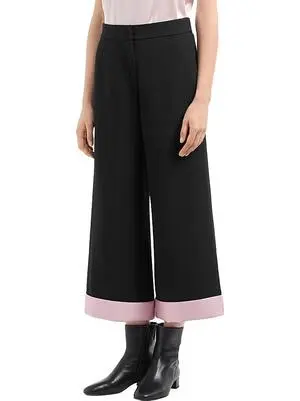 EMPORIO ARMANI Emporio Armani Cropped Trousers With Cuffs
