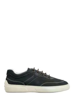 TOD'S Leather Sneakers - Blue