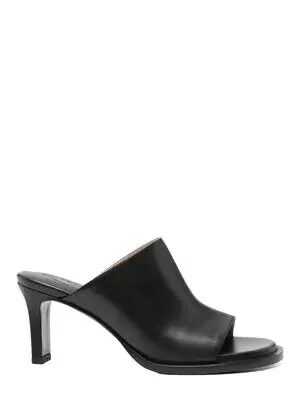 TOD'S 75mm Leather Sandals - Black