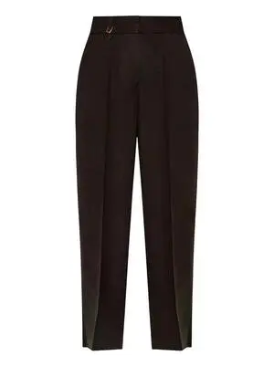 Jacquemus Tibau Tapered Trousers - Brown