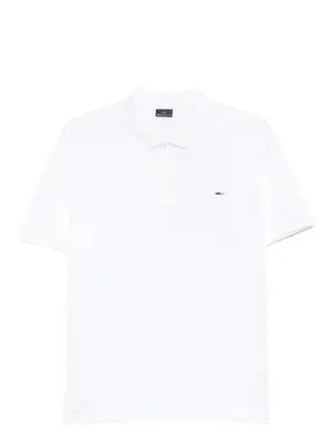 Paul & Shark Logo-patch Polo Shirt - White
